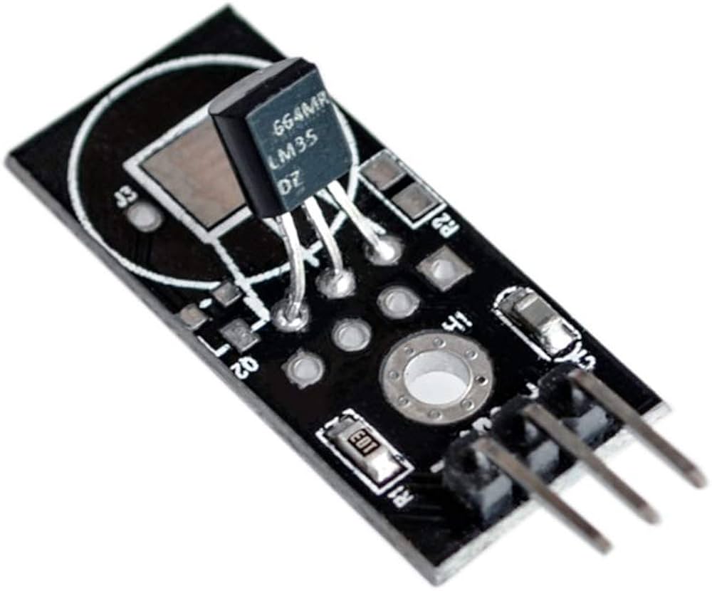 Lm35d Analog Temperature Sensor Module 3626