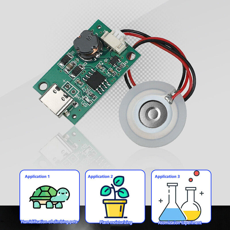 5VDC 108KHz Humidifier/Mist Maker USB Spray Module