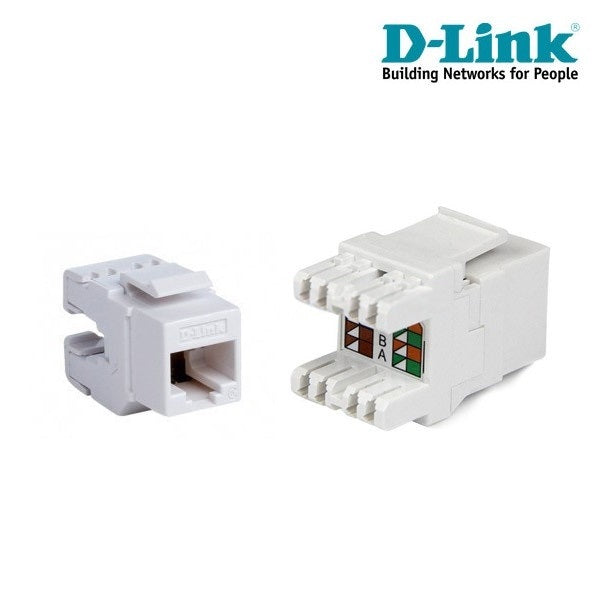 Buy D-Link RJ45 Cat6 Keystone LAN Socket – Modular Ethernet I/O Port
