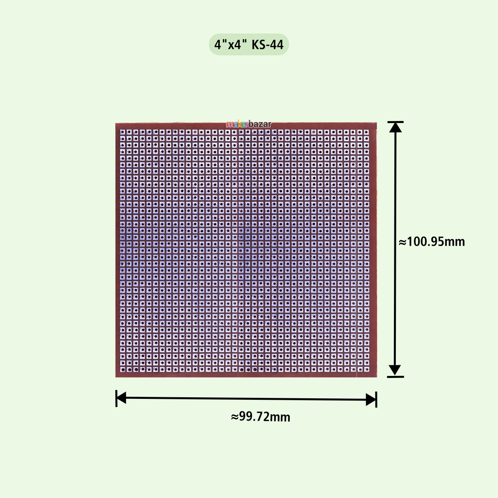 Dotted PCB FR2 Copper Clad General Purpose Board – Multi Size