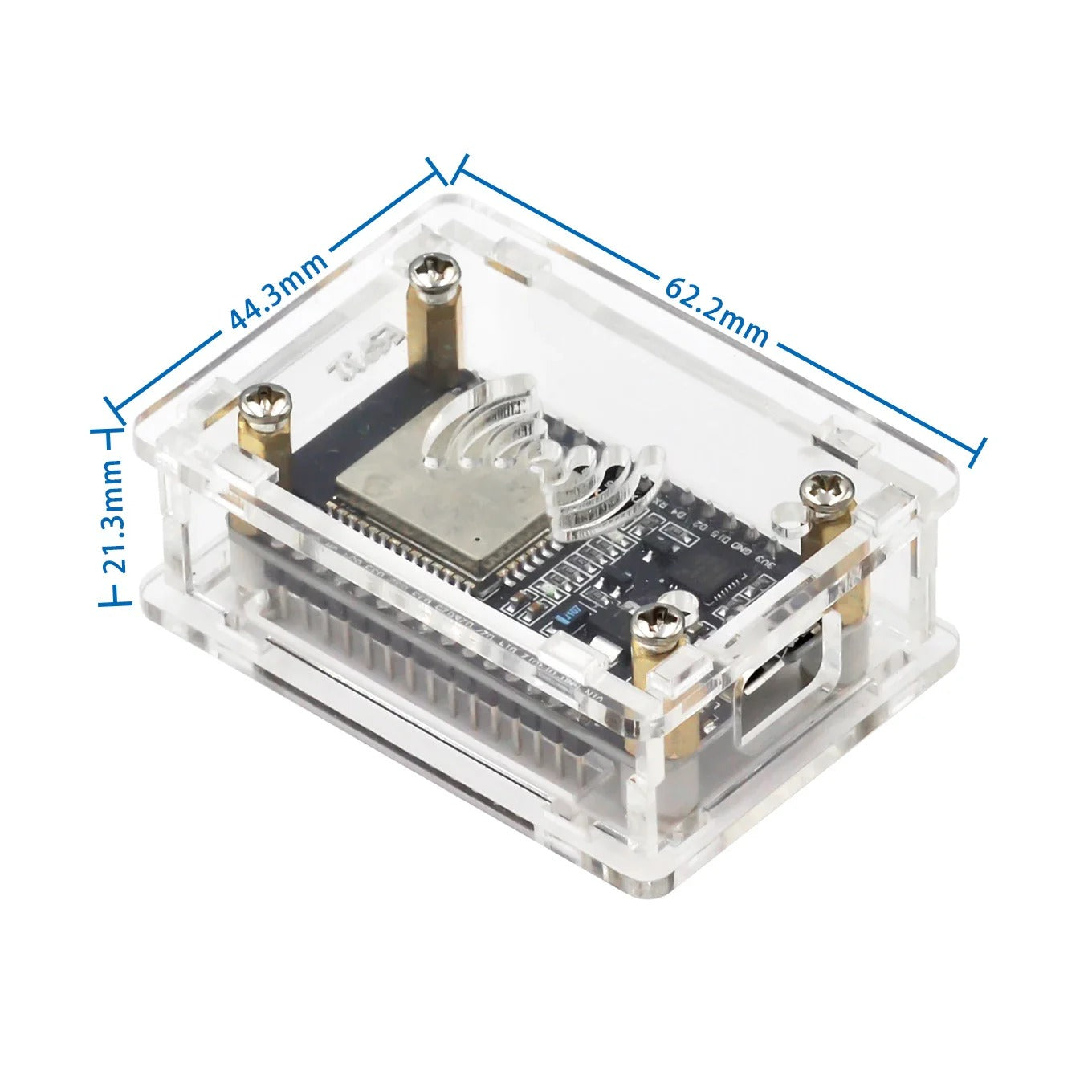 Buy Durable NodeMCU Case – Protective Enclosure for ESP8266 & ESP32 Modules
