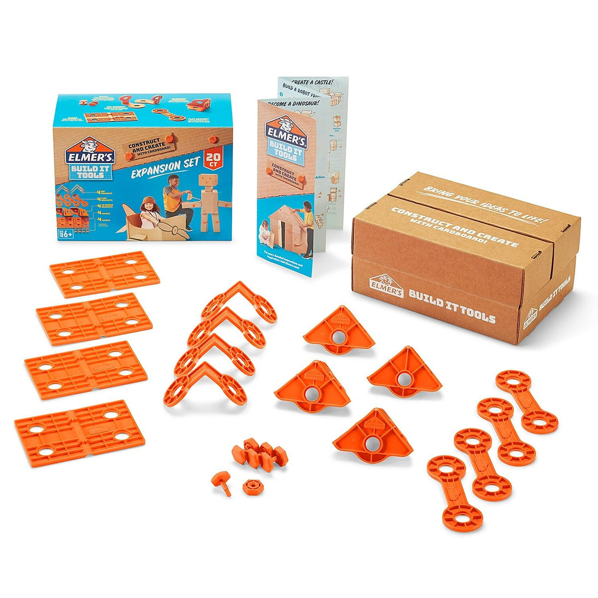 Elmer’s Build It Cardboard Tools Craft Kit – Expansion, Starter & Tool Sets