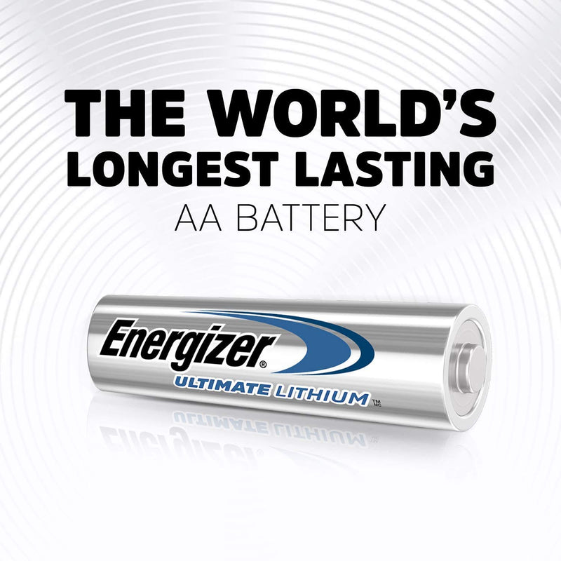 Energizer Ultimate LITHIUM Longest Lasting Batteries