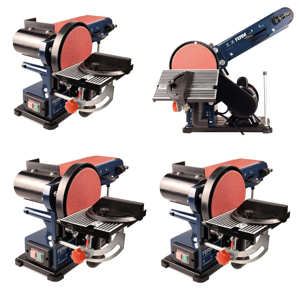 FERM Bench Sander with Mitre Guide - Efficient Sanding Solutions