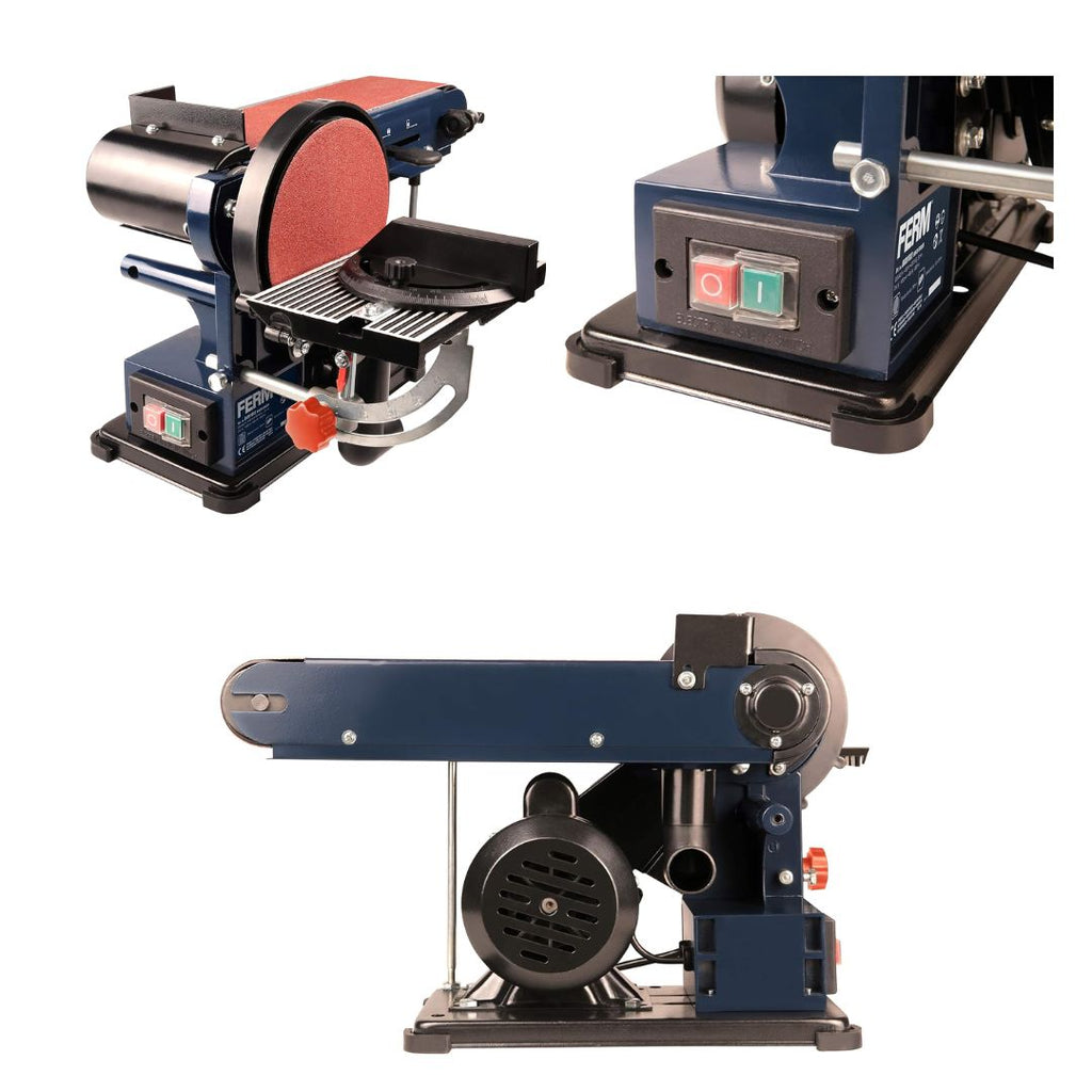 FERM Bench Sander with Mitre Guide - Efficient Sanding Solutions