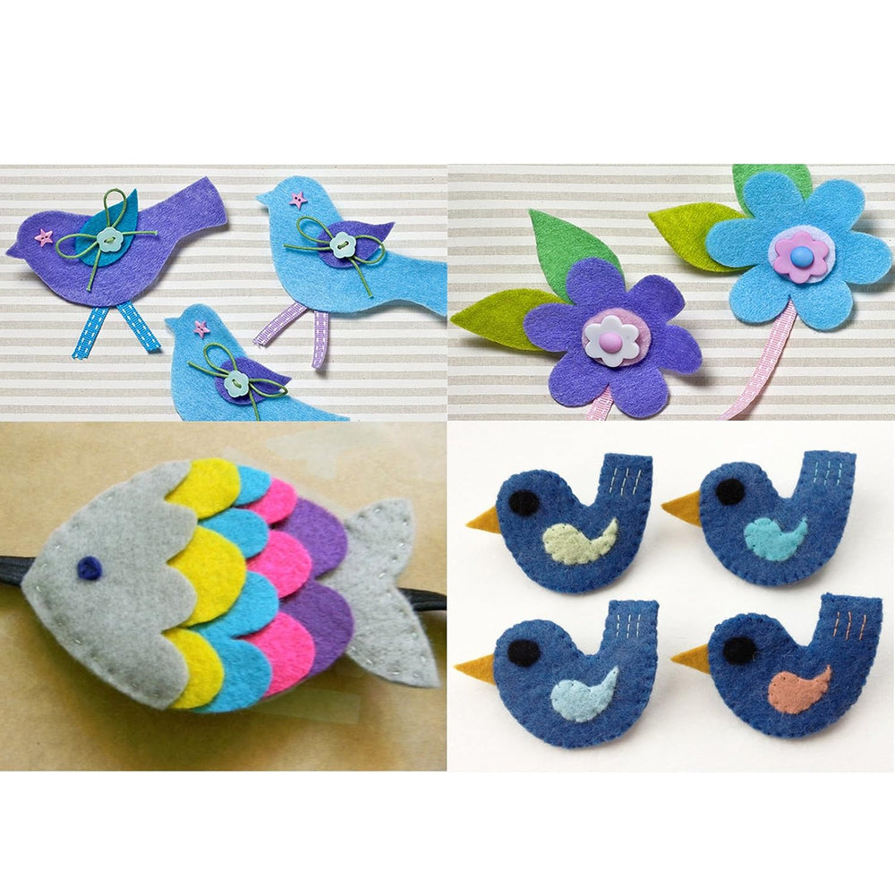 Multipurpose A4 Felt Sheet [Packet of 10 Sheets]