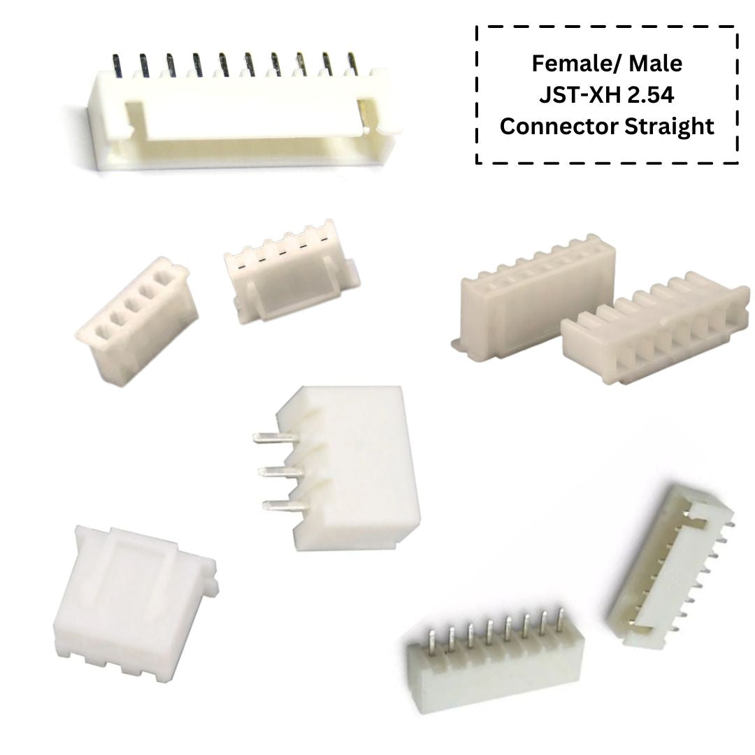 Male/Female JST-XH 2.54 Connector Straight - Find Cables Online
