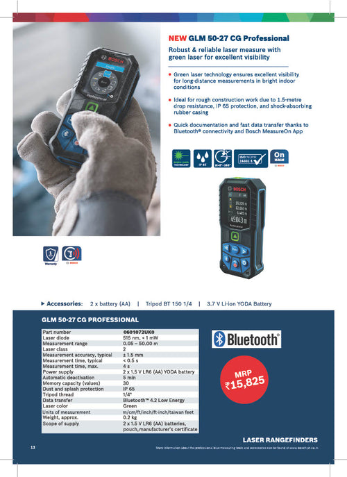 Bosch Laser Distance Meters – High Accuracy Rangefinders for Home and ...