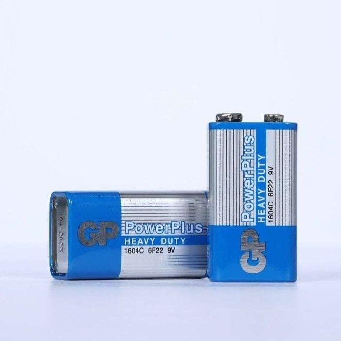 GP Batteries 9V Non-Rechargeable Alkaline Battery – Long Life, Leak ...