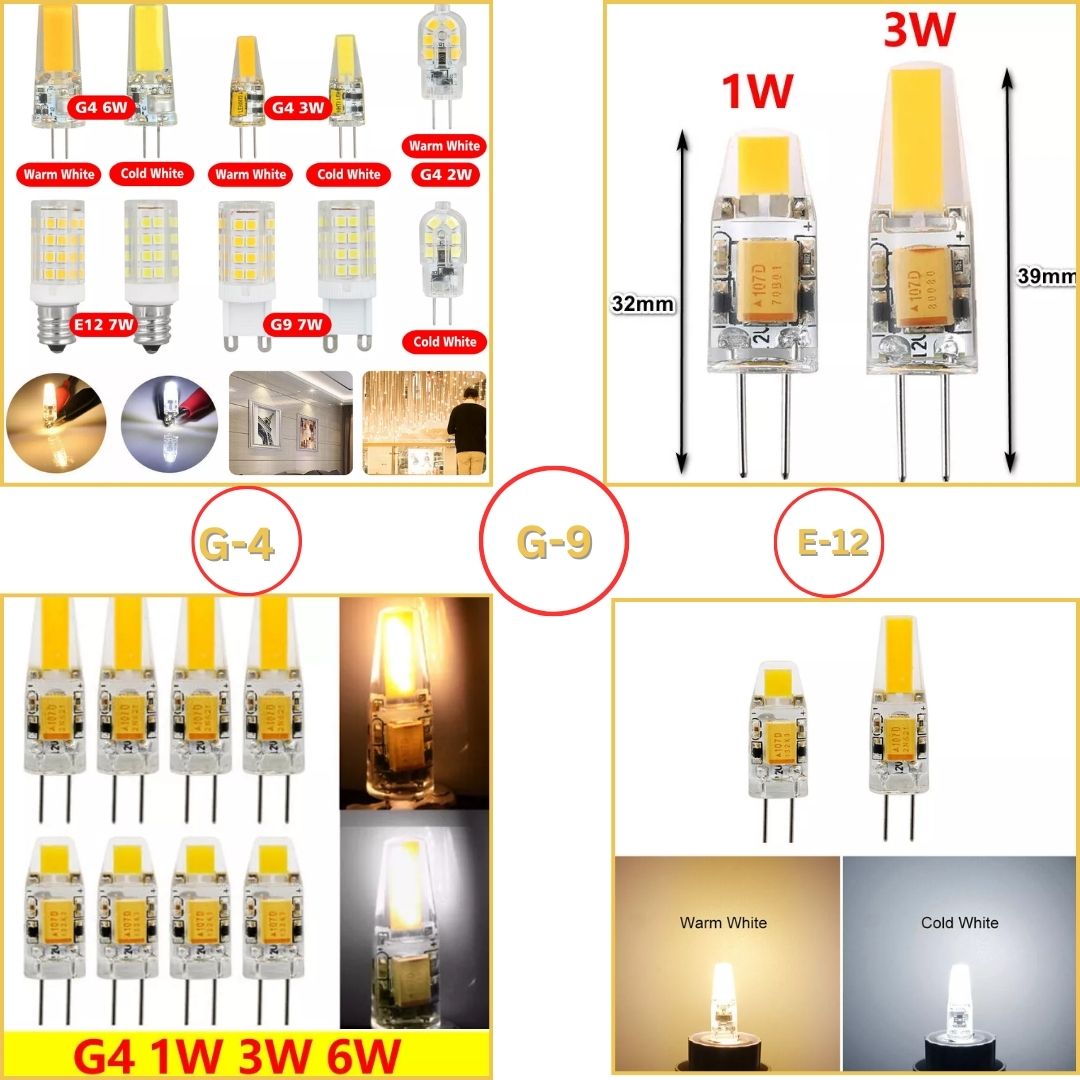Buy High Lumen Ceramic G4/G9 LED Corn Bulb | Makerbazar