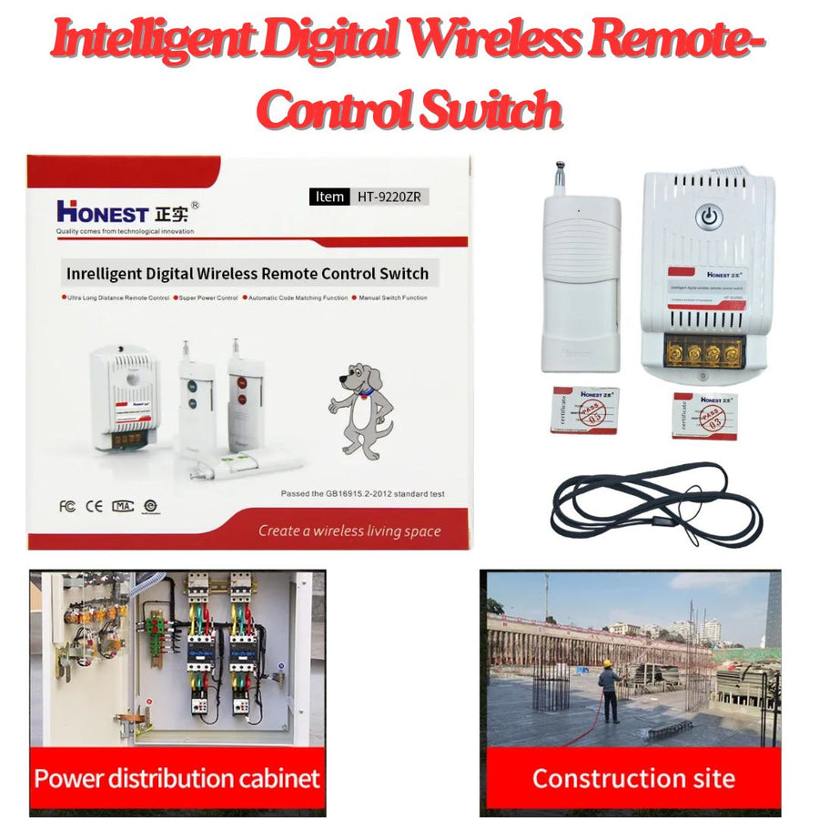 Buy Long-Range Wireless Remote Switch | Makerbazar