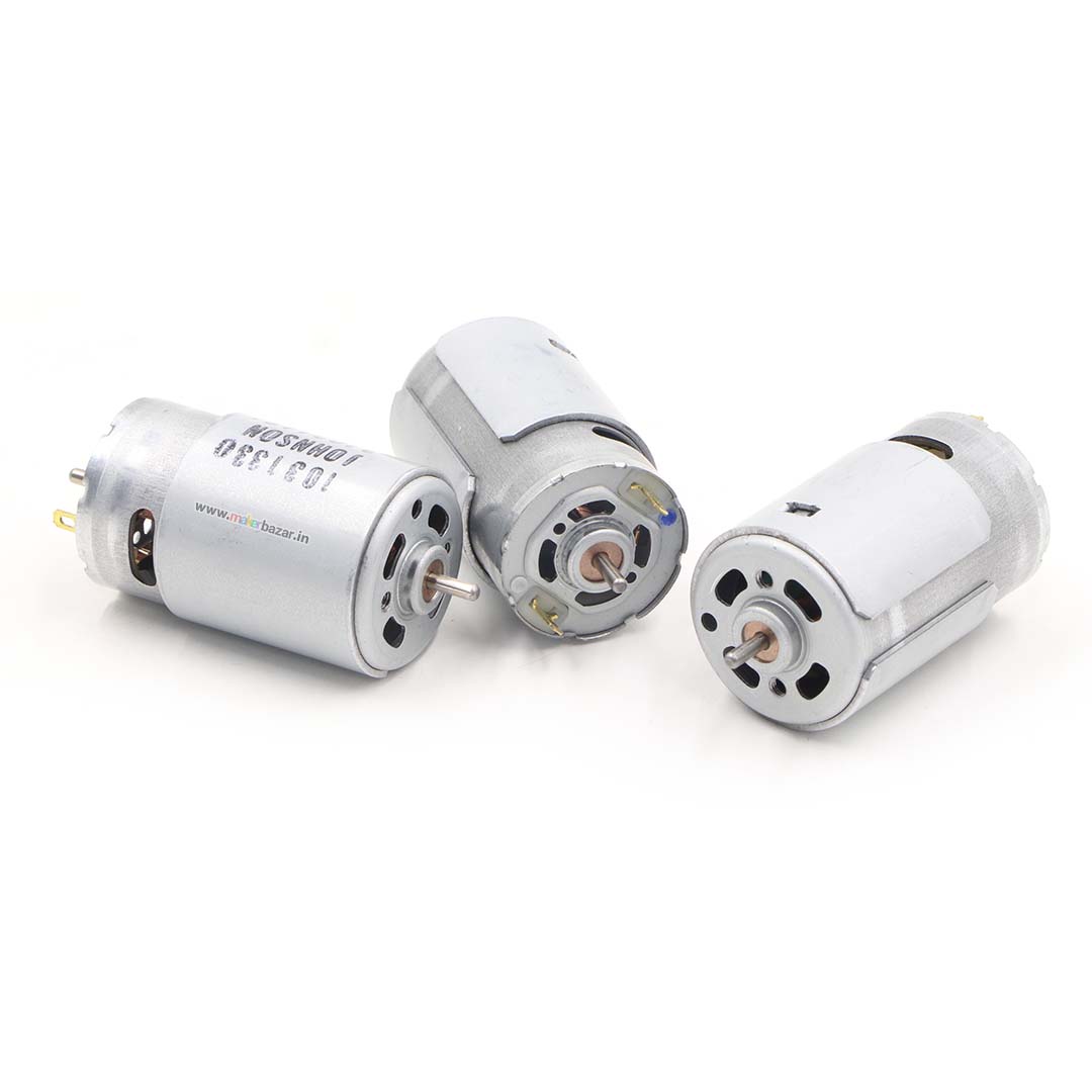 66x30 RS-395 1031330 Johnson Motor Dual Shaft DC 6-12V With Metal Clip