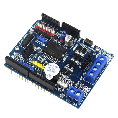 Efficient Motor Control with L298P Motor Driver Shield for Arduino