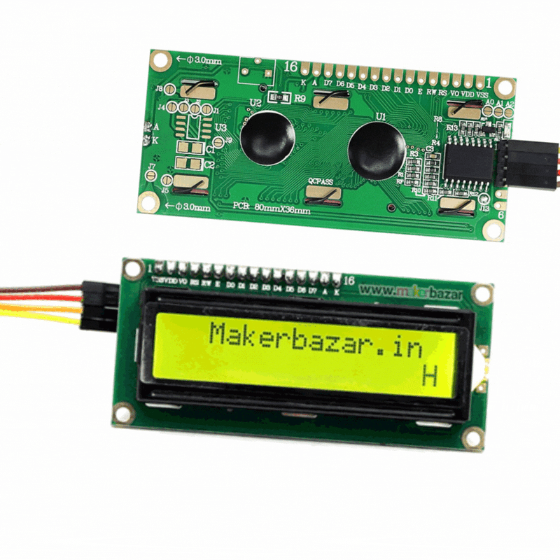 16x2 LCD1602 Parallel LCD Display With IIC I2C Interface
