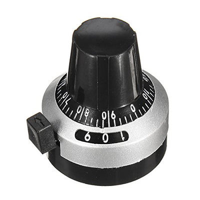 High-Quality Black Metal Potentiometer Knob | Durable & Stylish Control ...