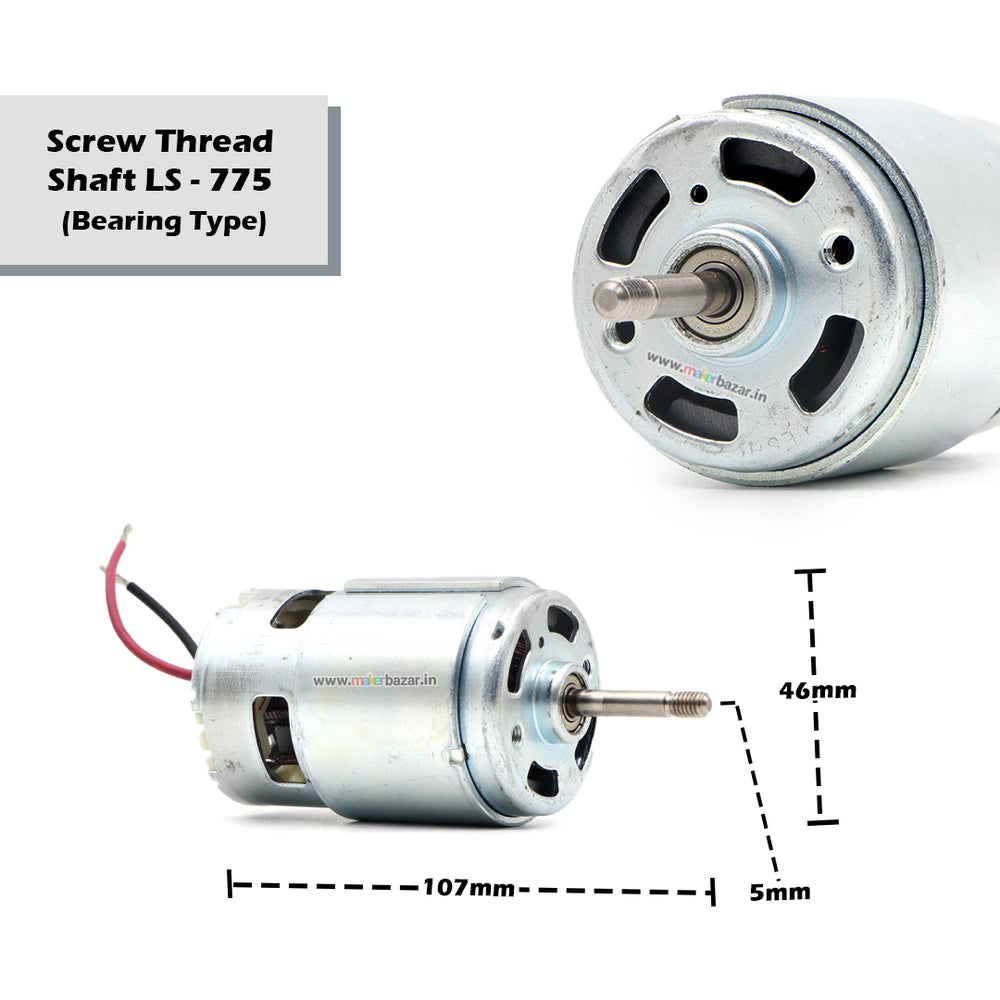 High-Performance DC Motor 12V for Robotics and DIY Projects