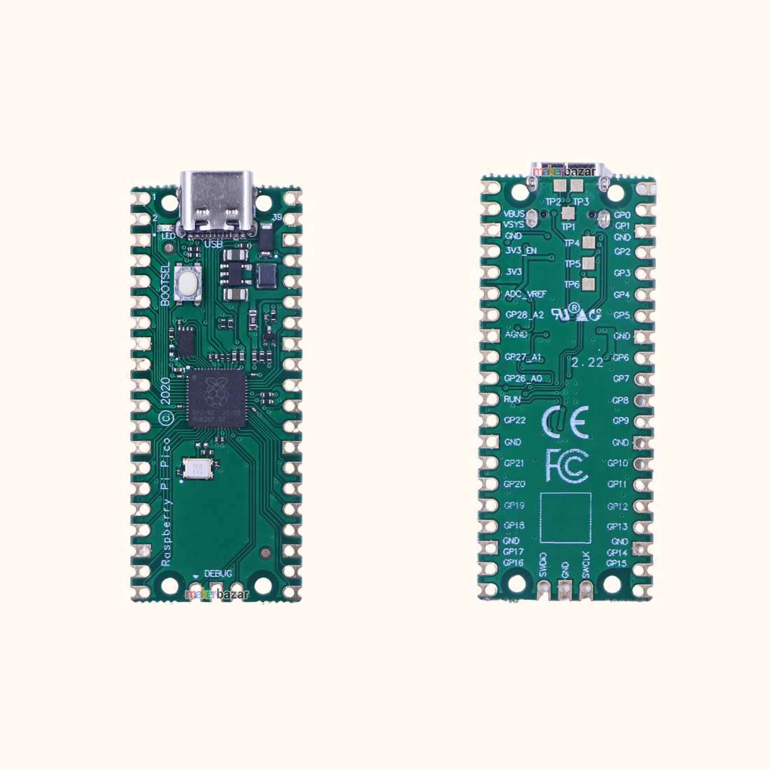 LuatOS USB C Raspberry PI PICO Development Board Based on RP2040 Micro
