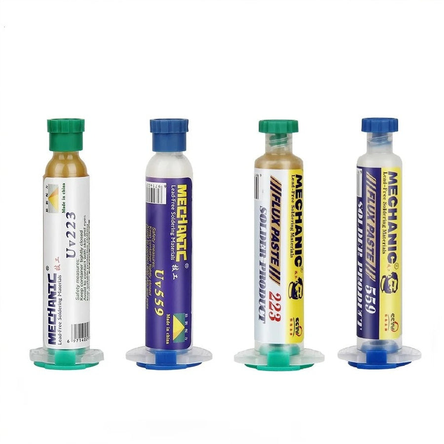 Mechanic: 10cc Lead-Free No-Clean Solder Flux Paste Syringe