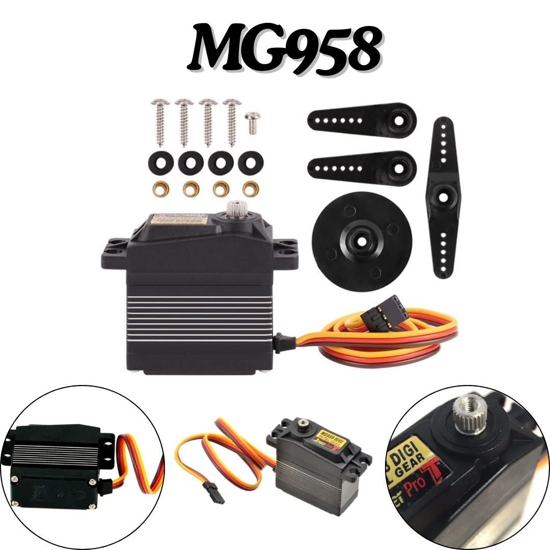 Buy MG Digital Metal Gear Servo Motor for RC | Makerbazar