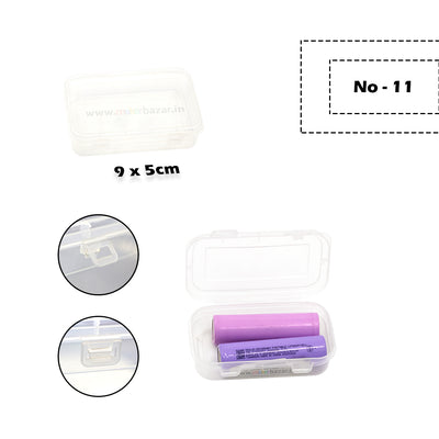 Transparent Rectangular Plastic Box - Durable Storage Solutions