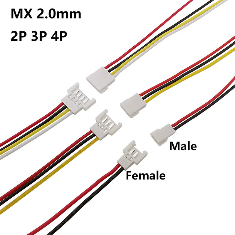 Buy 2-Pin Male and Female Connector | Makerbazar