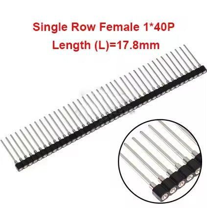 Buy 40 Pin Male & Female Pin Header Strips – High-Quality Berg ...