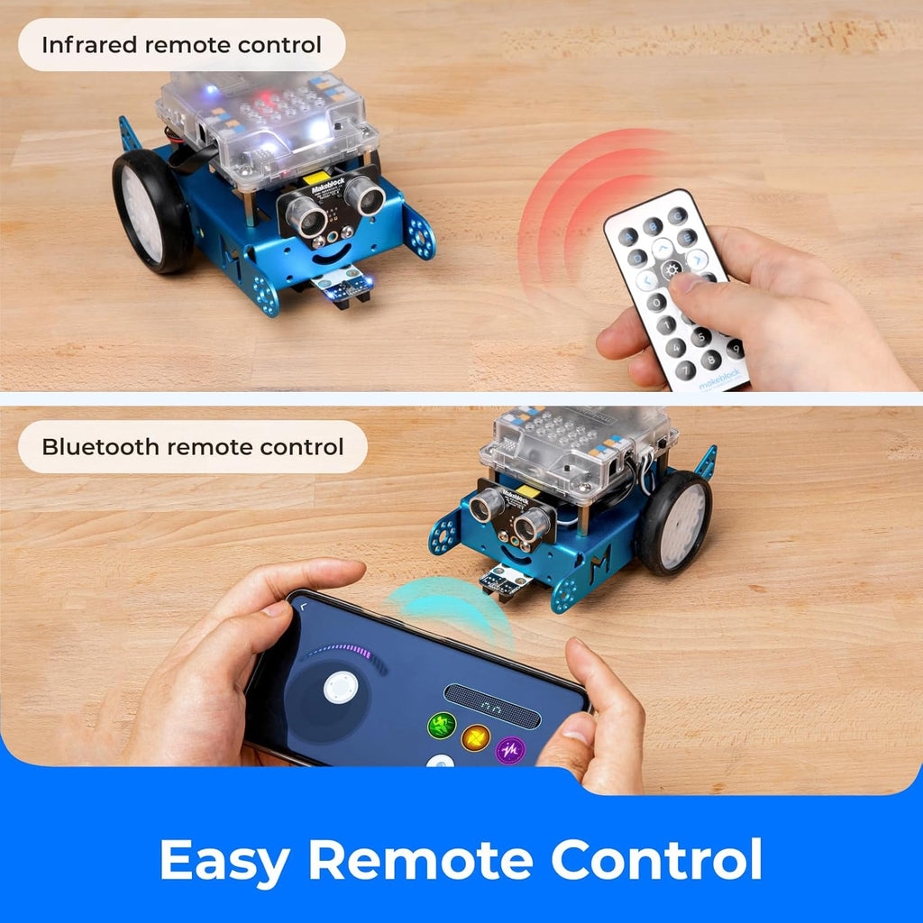 Makeblock mBot V1.1 Bluetooth Educational Robot Kit – Learn Coding ...