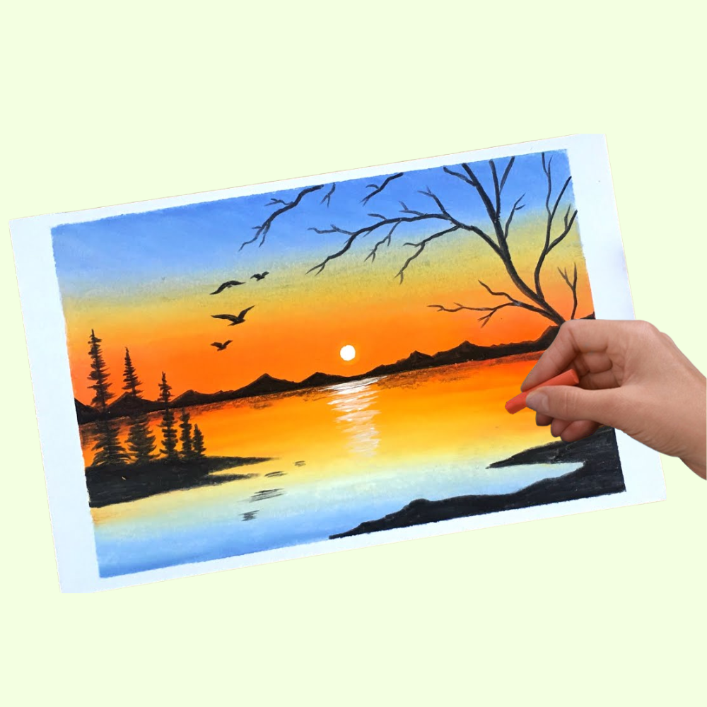 Camel Oil Pastel 25 Shades | Vibrant and Smooth Blending Art Colors