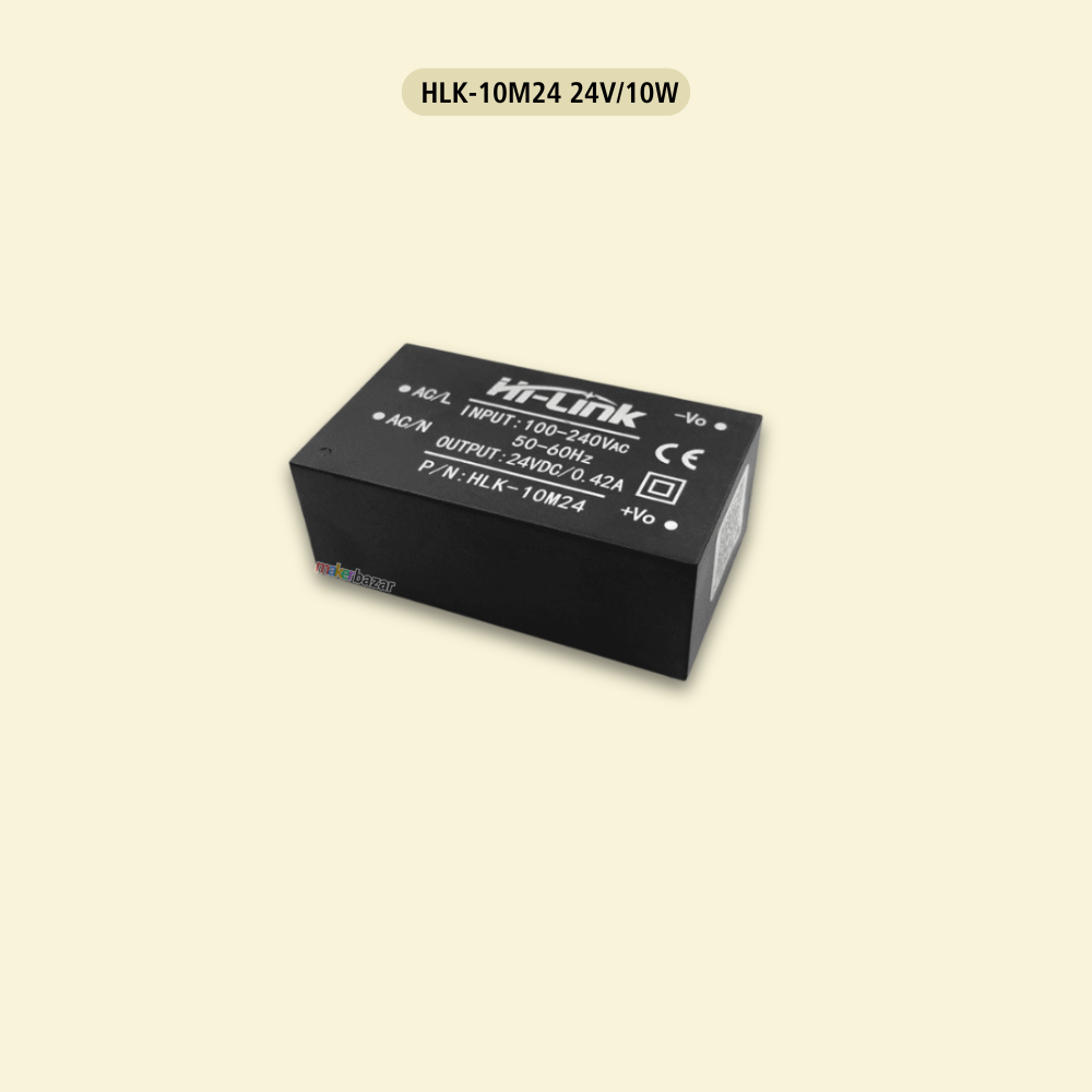 Hi-Link 24V AC to DC Power Module | 3W–20W Switching Supply