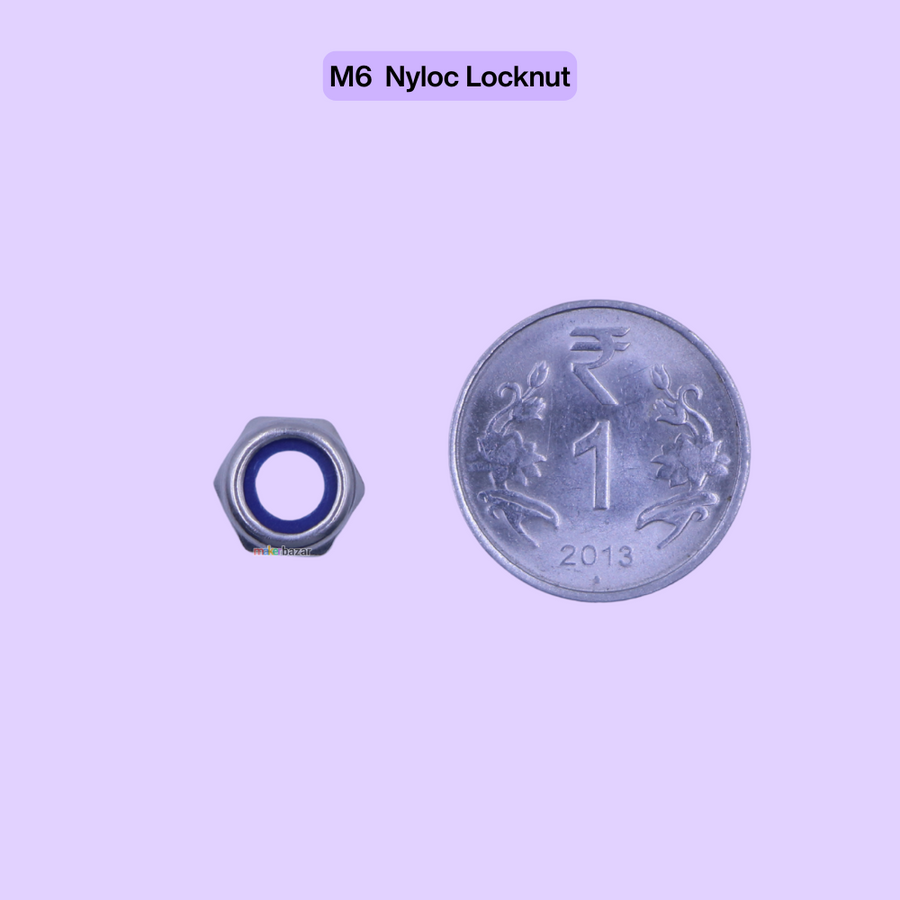 Nyloc Locknut – Stainless Steel Self-Locking Nuts (M3 to M12)