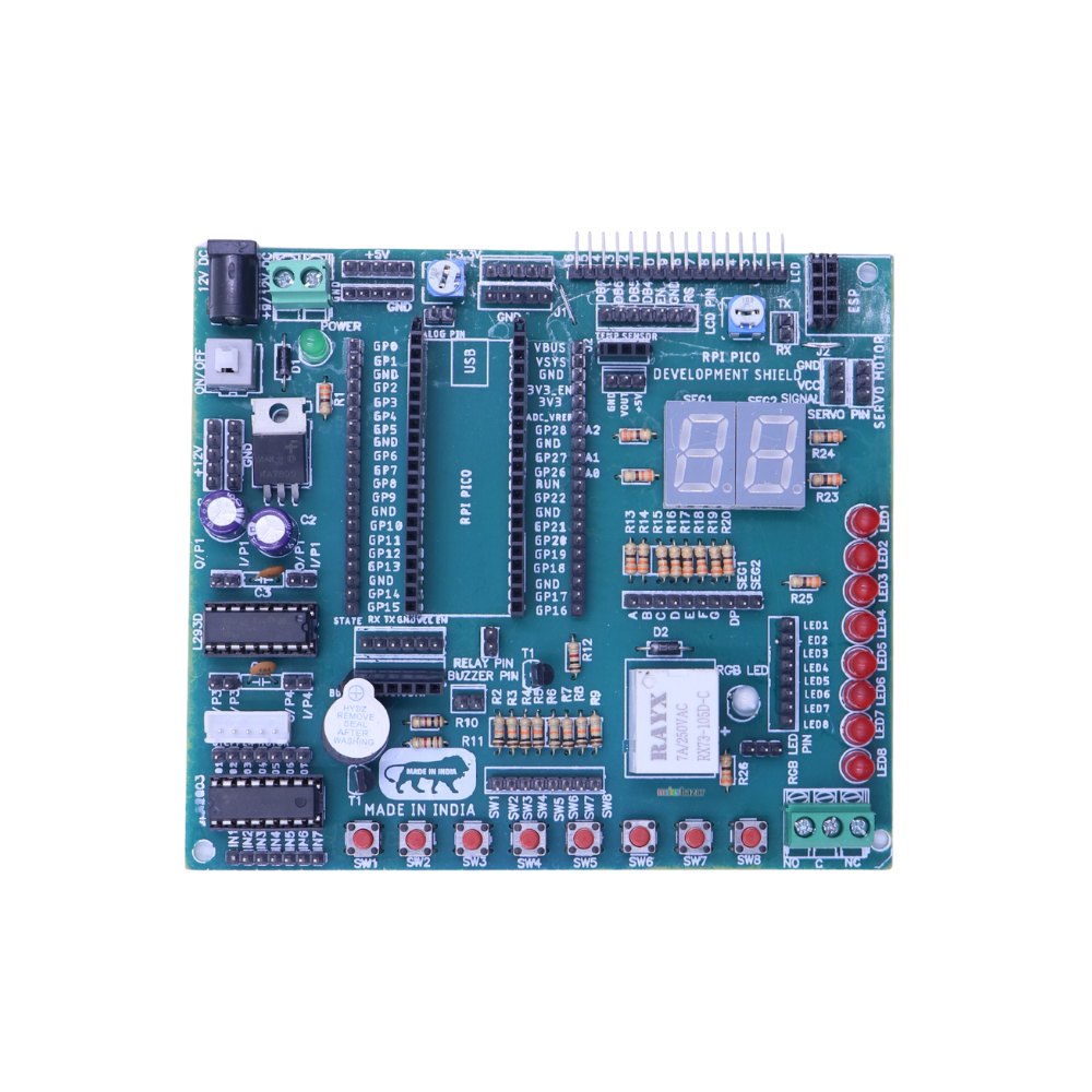 Raspberry Pi Pico Development Shield – Prototyping Board