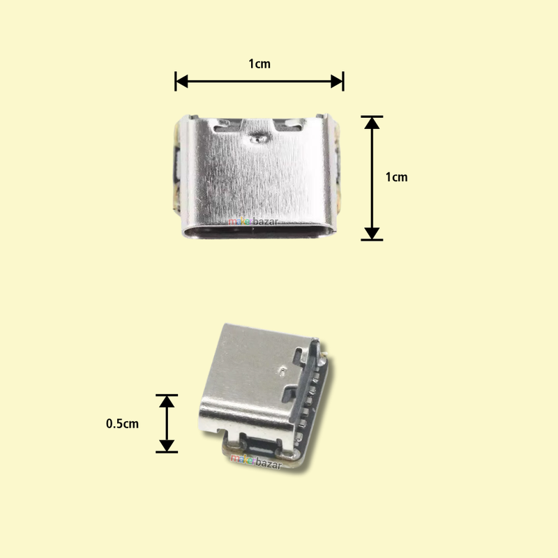 USB Type-C Lithium Battery Charging Board Module 5V 1A with Protection