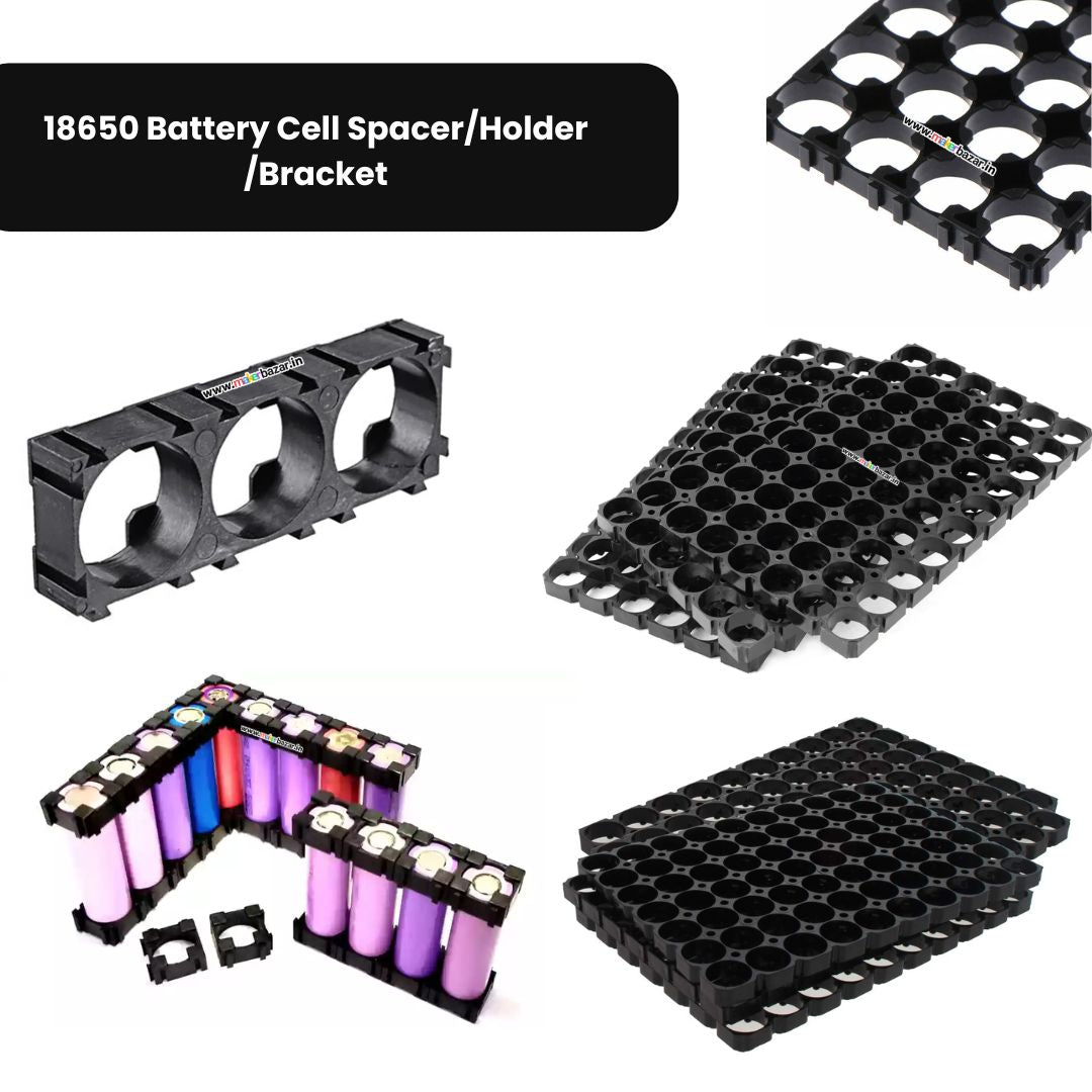 Buy 18650 Battery Cell Spacer/Holder/Bracket | Makerbazar