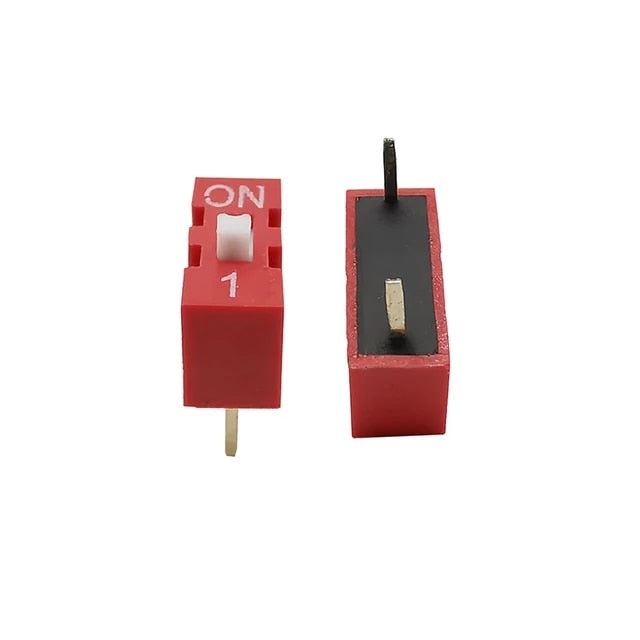 DIP Slide Switch 2.54mm Straight