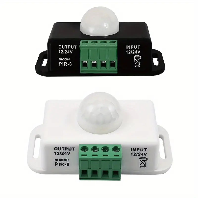 DC 12V-24V 8A Infrared PIR Motion Sensor Switch | Adjustable Delay ...