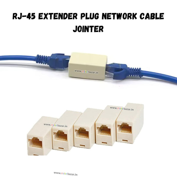 Buy RJ-45 LAN Cable Joiner Connector | Makerbazar