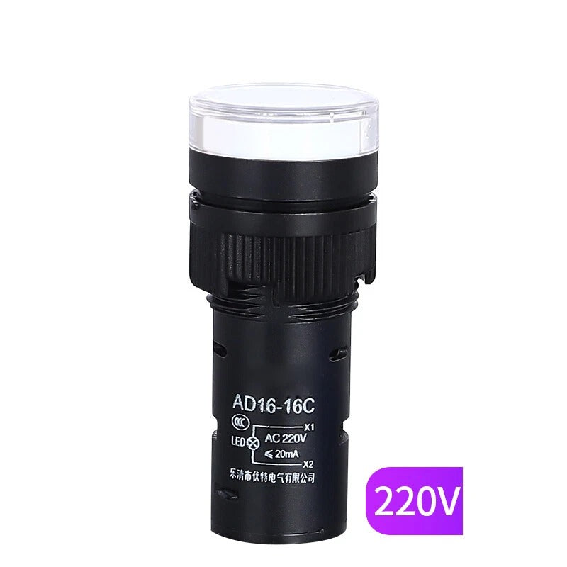 AD16-16 LED Power Indicator Signal Lamp 16mm | Makerbazar.in