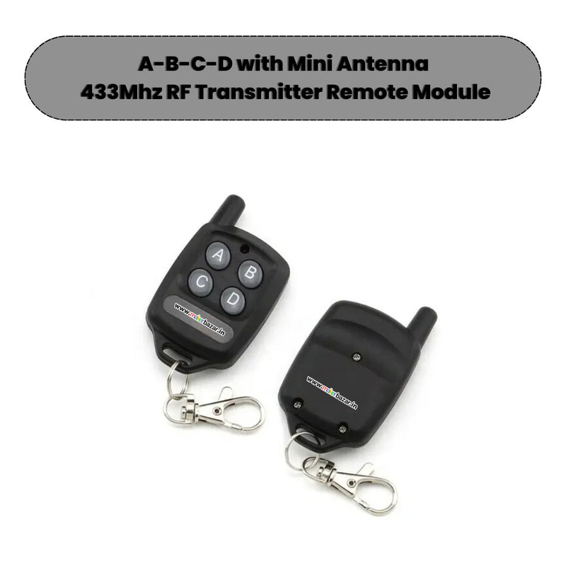 Buy 433Mhz RF Transmitter Remote Module | Makerbazar
