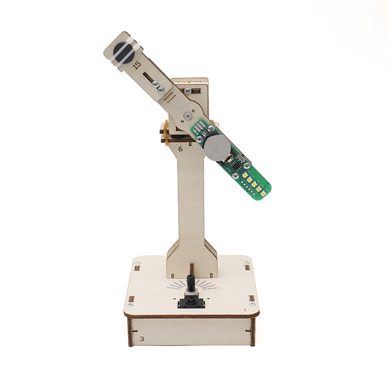 Buy wooden rotating led display stem kit | Makerbazar