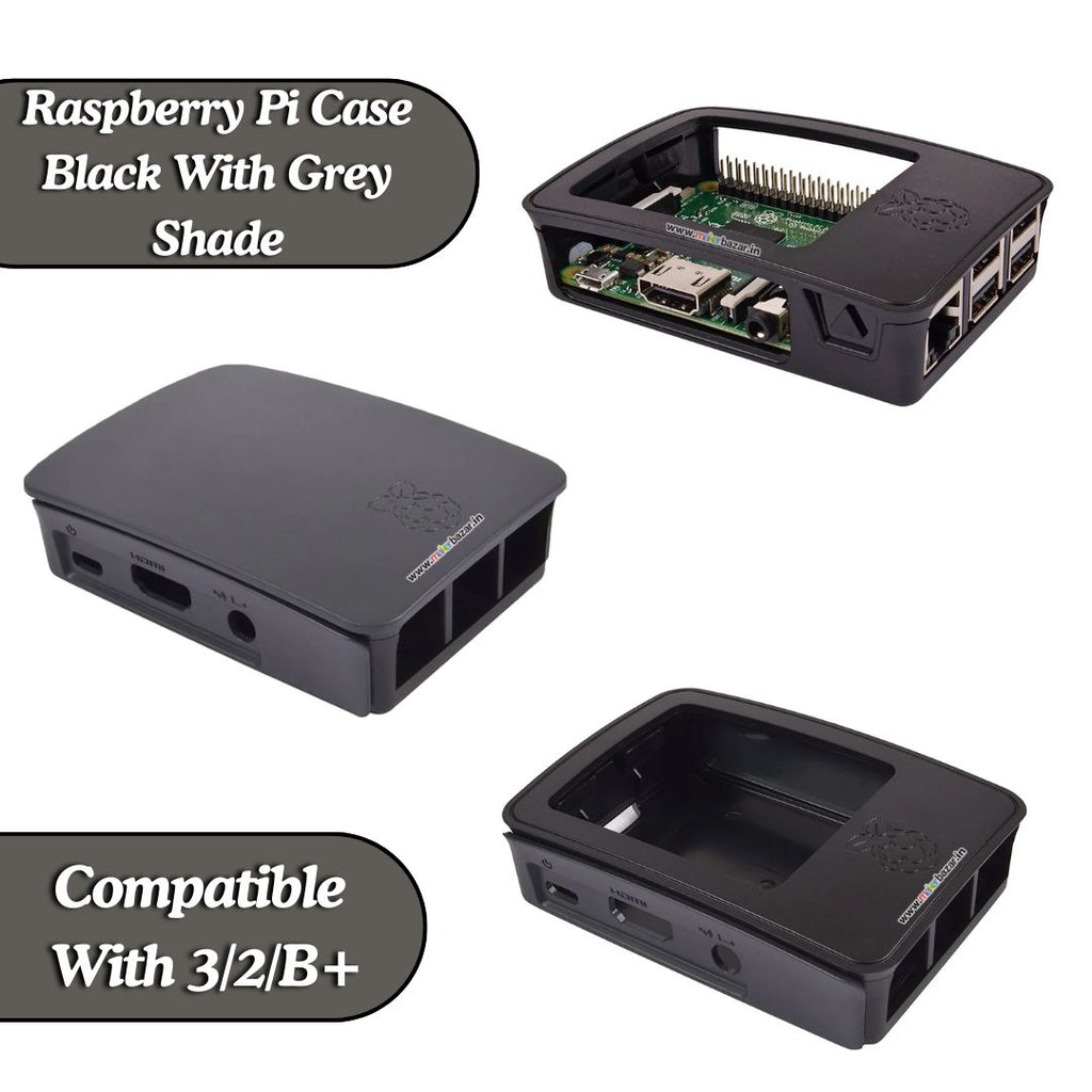 Buy Raspberry Pi 3 ABS Case | Makerbazar