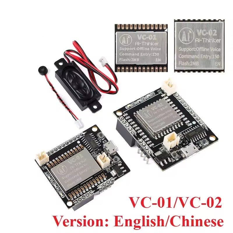Ai-Thinker VC Voice Recognition Modules – VC01, VC02 & Kits for Offline ...