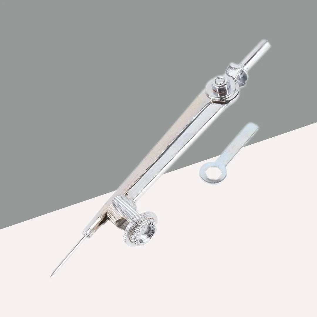 Buy Classic Metal Drawing Compass for Accurate Circles and Arcs
