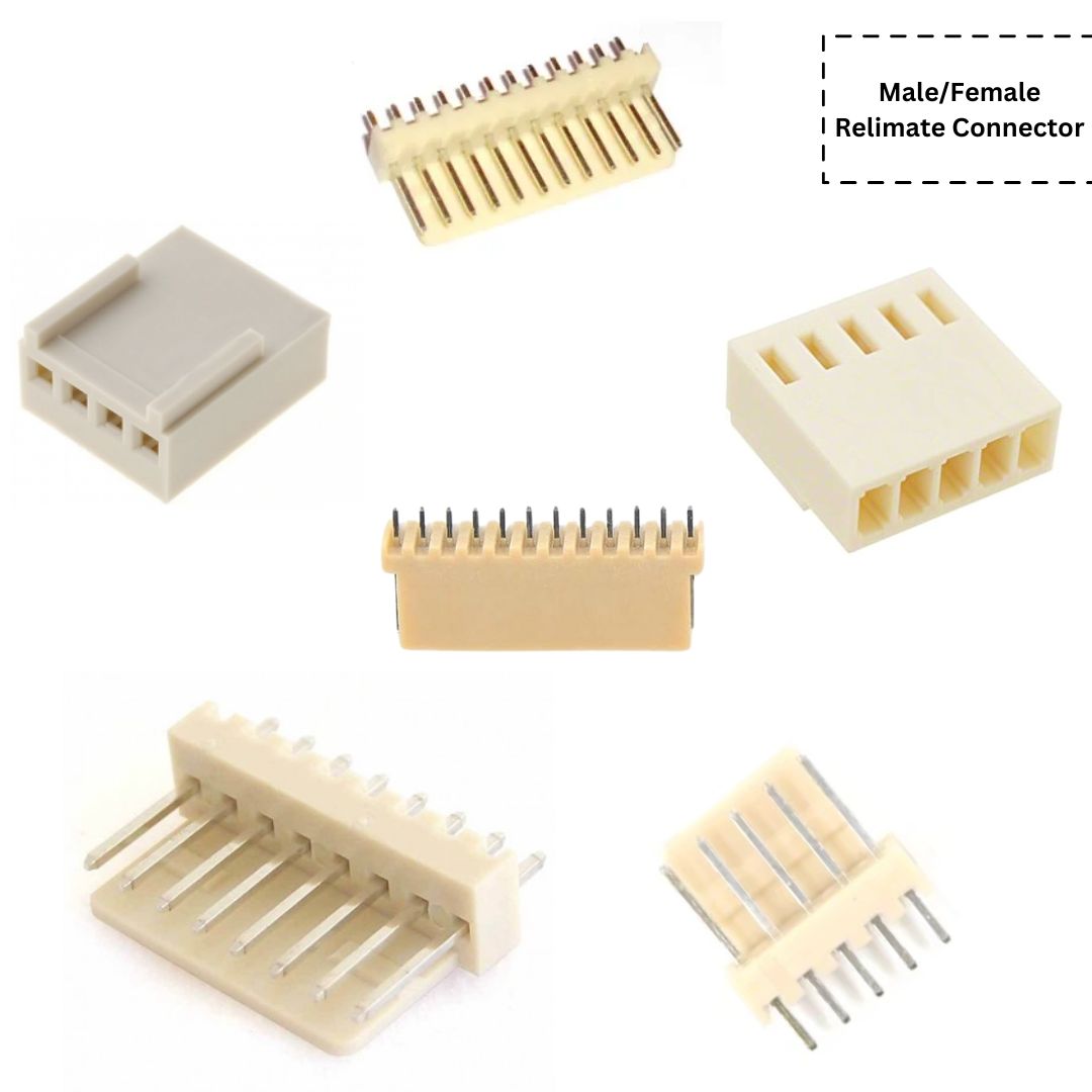 Relimate Connectors: Easy PCB Connections (Male & Female)