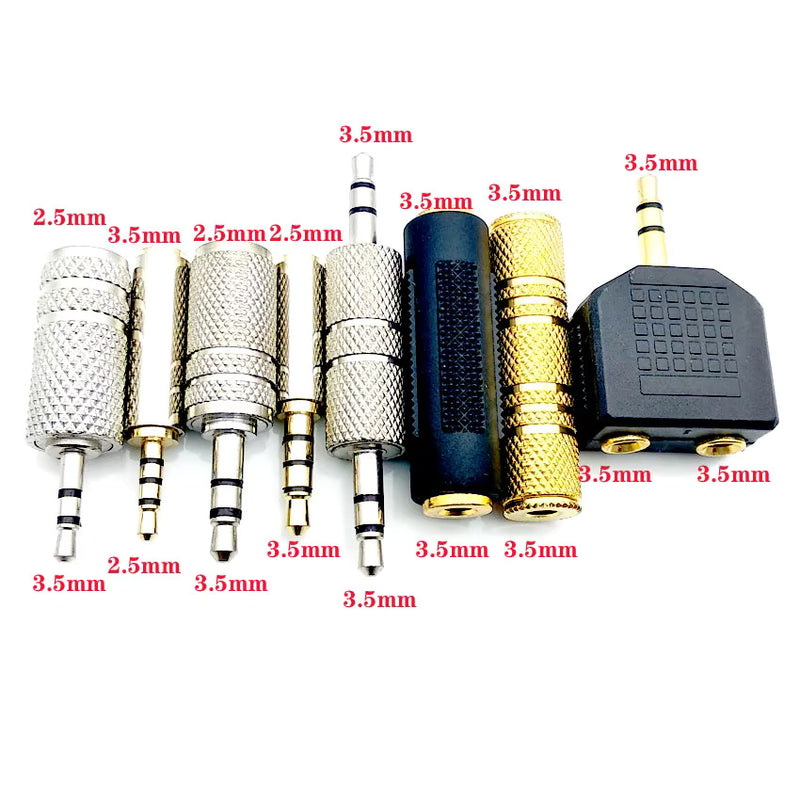 [Design-2] Full Metal Audio Jack Connector Male With Spring Tail
