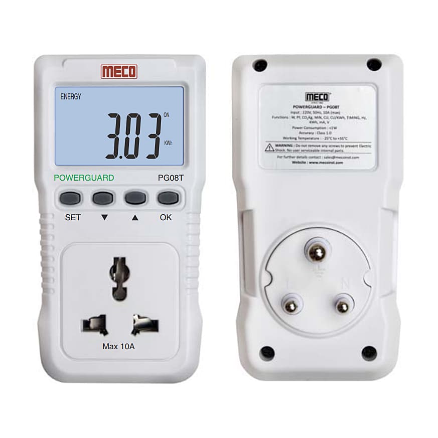 Meco Powerguard TRMS with Indian Plug – PG08T and PG09 Series Multi ...