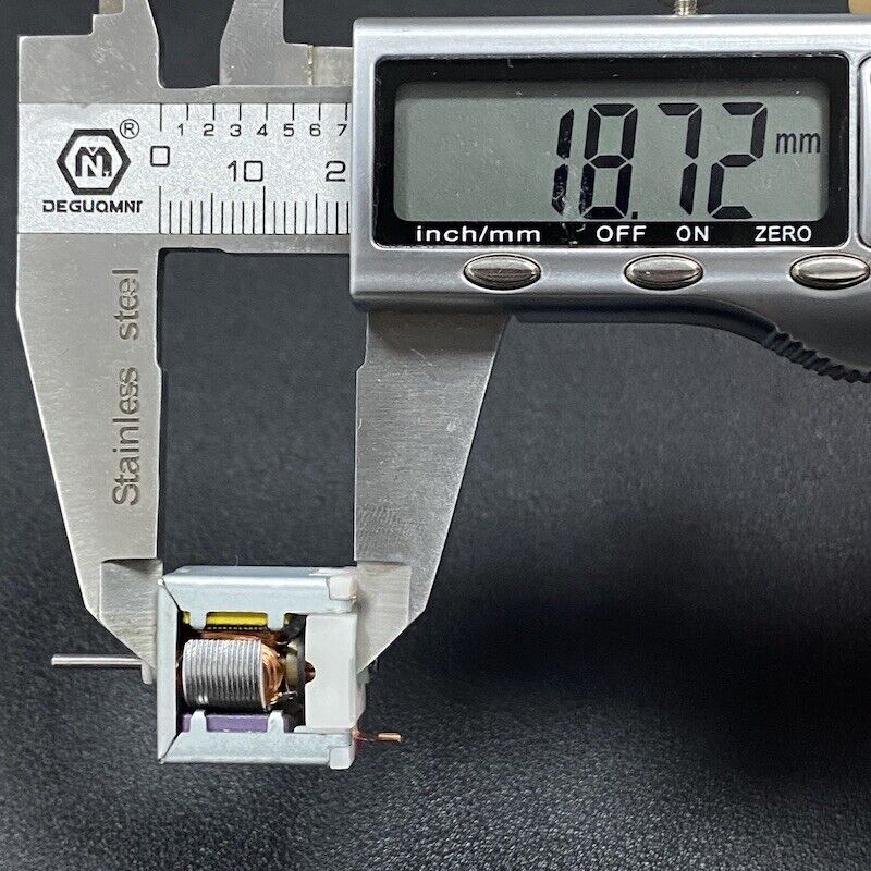 Micro 18mm Square Bare 020 Motor DC 1.5V 3V 6V High Speed Toy Car Moto