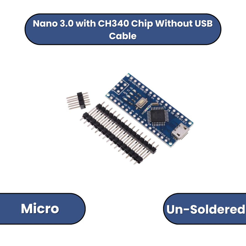 Buy Compact Microcontroller Board Nano 3.0 | Makerbazar
