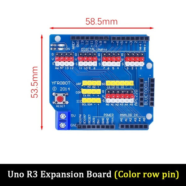 Sensor Shield V5 Expansion Board For Arduino Uno