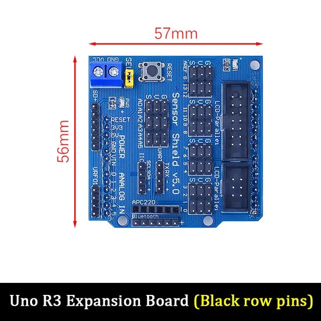 Sensor Shield V5 Expansion Board For Arduino Uno