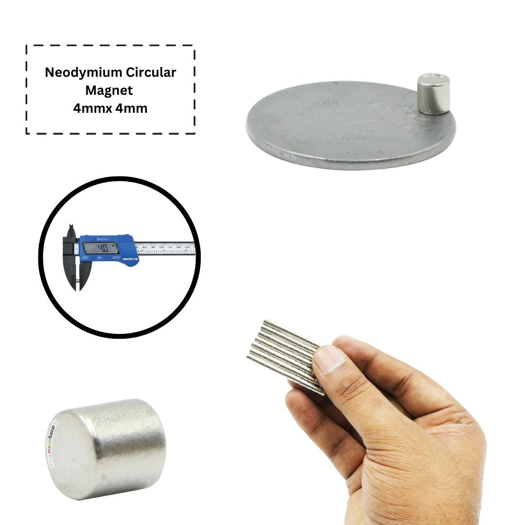 High-Strength Neodymium Circular Magnet - Powerful & Versatile